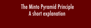 The Minto Pyramid Principle Explained | Case Interview
